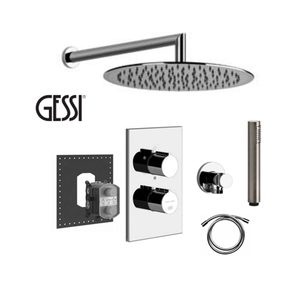 意大利GESSI捷仕EMPORIO系列头顶300入墙暗恒温花洒淋浴47257-238_阿里巴巴找货神器