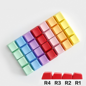 原厂和oem键帽哪个好,aek高度键帽和oem,键帽高度对比示意图_大山谷图库