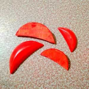 潮汕民俗用品 圣杯 茭杯 杯告 胜杯 杉木红圣杯 阴阳杯_阿里巴巴找货神器